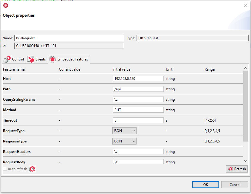 Philips HUE integration